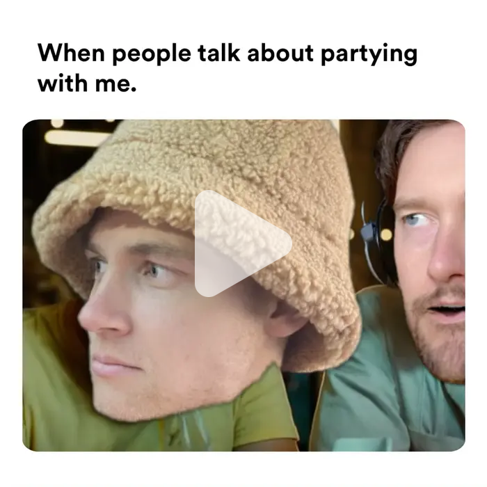 When people talk about partying with me. video meme - Piñata Farms ...