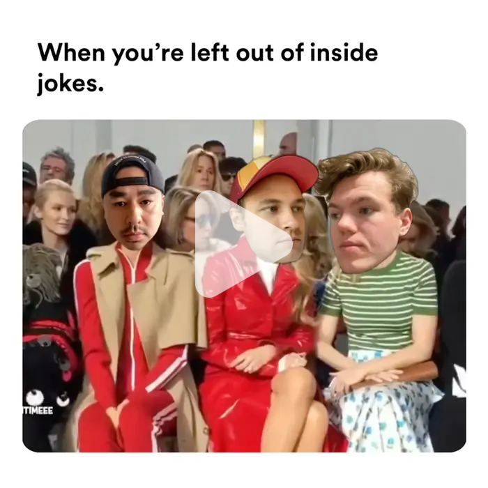 When re left out of inside jokes: your~ video meme - Piñata Farms - The ...