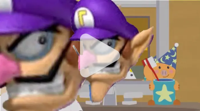 W a l u i g i screams at #kingbach video meme - Piñata Farms - The best ...