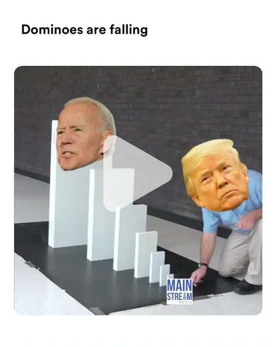 Dominoes are falling video meme - Piñata Farms - The best meme ...