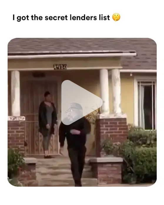 got the secret lenders list video meme - Piñata Farms - The best meme ...