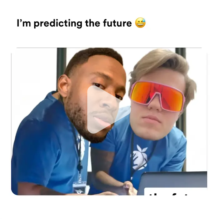 Im predicting the future video meme - Piñata Farms - The best meme ...