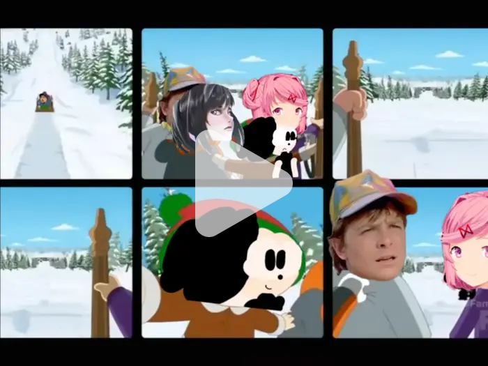 Sledding With GoPro! @supermari12 @senpai_mcfly video meme - Piñata ...