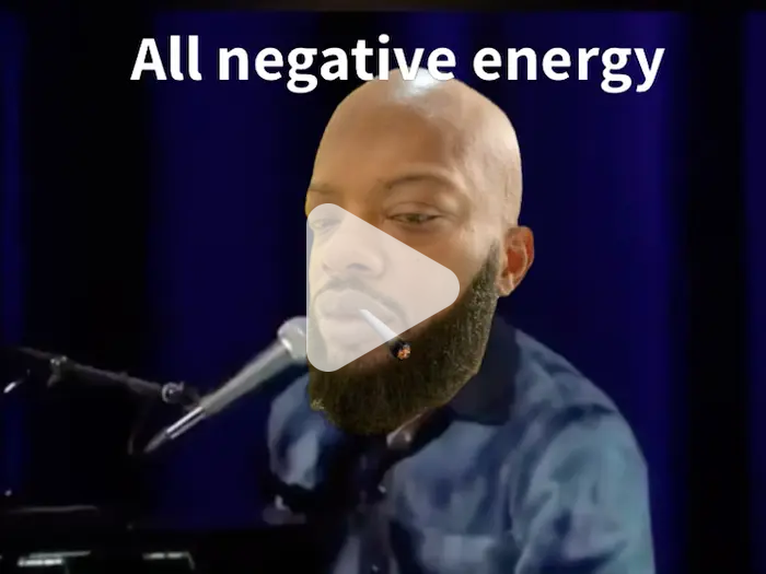 All Negative Energy from Negative People video meme - Piñata Farms ...
