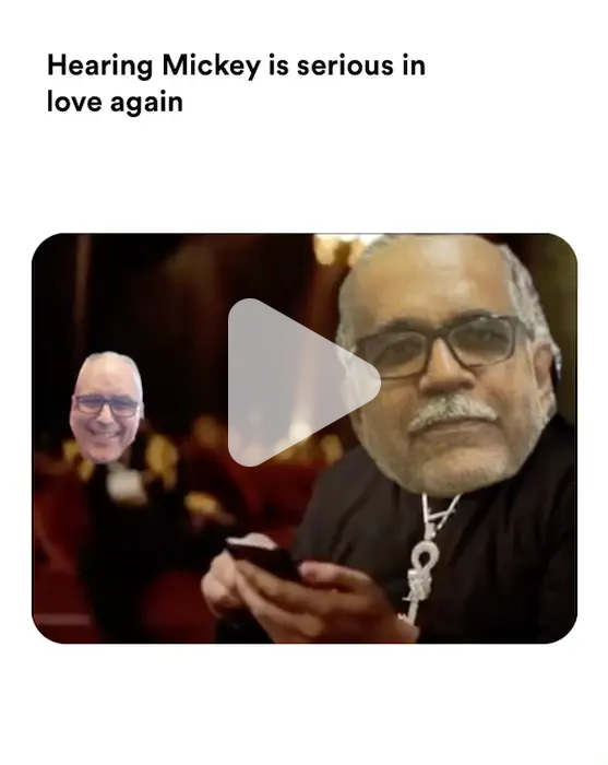 Hearing Mickey is serious in love again video meme - Piñata Farms - The ...