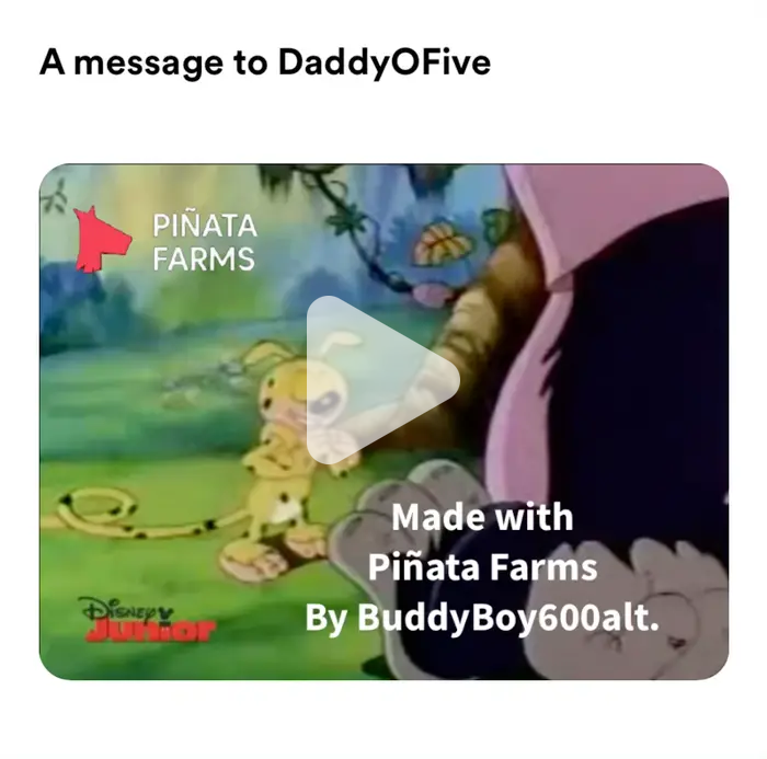 A message to DaddyOFive video meme - Piñata Farms - The best meme ...