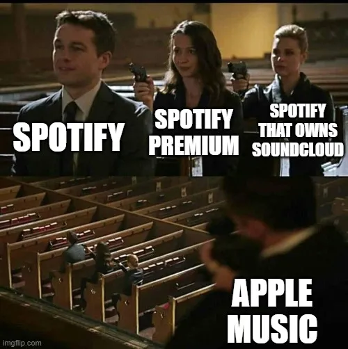SPOTIFY PREMIUM; SPOTIFY; SPOTIFY THAT OWNS SOUNDCLOUD; APPLE MUSIC ...