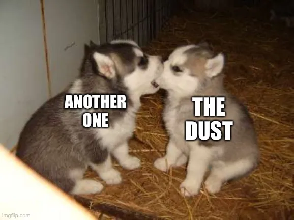 THE DUST; ANOTHER ONE meme - Piñata Farms - The best meme generator and ...