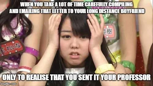 WHEN YOU TAKE A LOT OF TIME CAREFULLY COMPILING AND EMAILING THAT ...