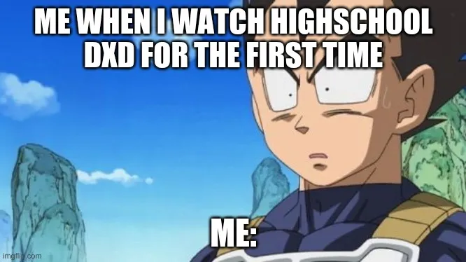 ME WHEN I WATCH HIGHSCHOOL DXD FOR THE FIRST TIME; ME: meme - Piñata ...