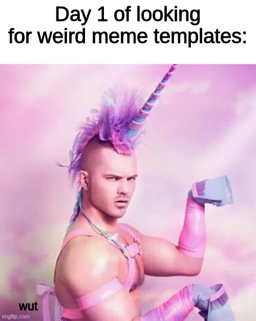 Day 1 of looking for weird meme templates:; wut meme - Piñata Farms ...