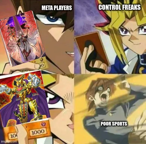 CONTROL FREAKS; META PLAYERS; POOR SPORTS meme - Piñata Farms - The ...