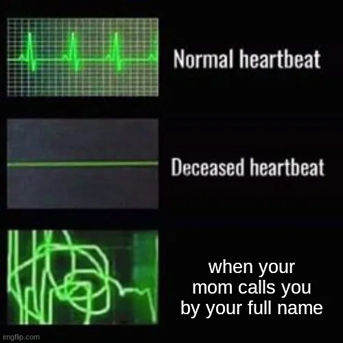 when your mom calls you by your full name meme - Piñata Farms - The ...