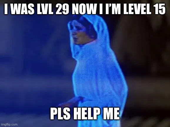 I WAS LVL 29 NOW I I’M LEVEL 15; PLS HELP ME meme - Piñata Farms - The ...