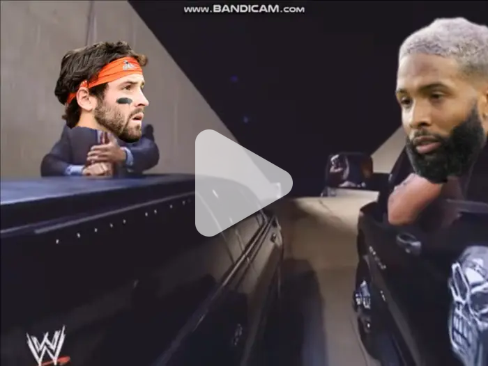 Obj pulling up to baker mayfield #obj #bakermayfield #superbowl video ...