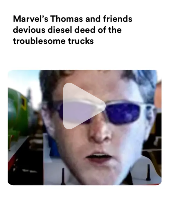 Marvel's Thomas and friends devious diesel deed of the troublesome ...