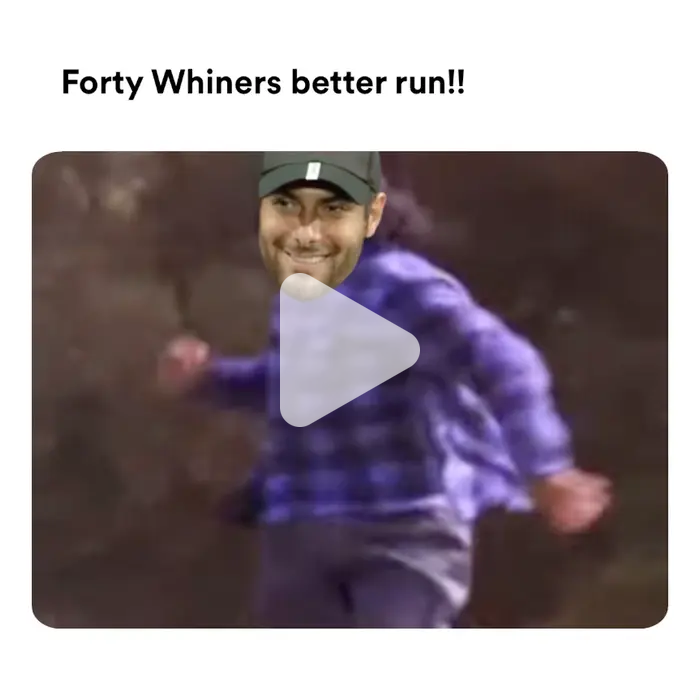 Forty Whiners better runll video meme - Piñata Farms - The best meme ...