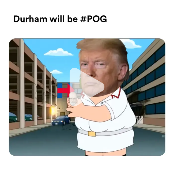 Durham will be #POG video meme - Piñata Farms - The best meme generator ...