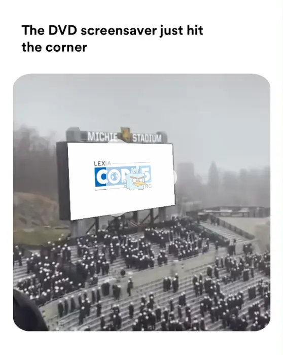 The DVD screensaver just hit the corner video meme - Piñata Farms - The ...