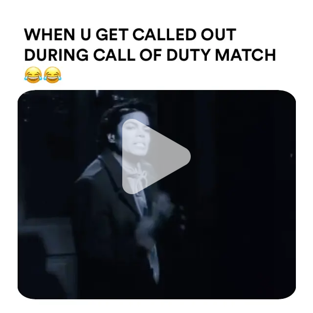 WHEN U GET CALLED OUT DURING CALL OF DUTY MATCH video meme - Piñata ...