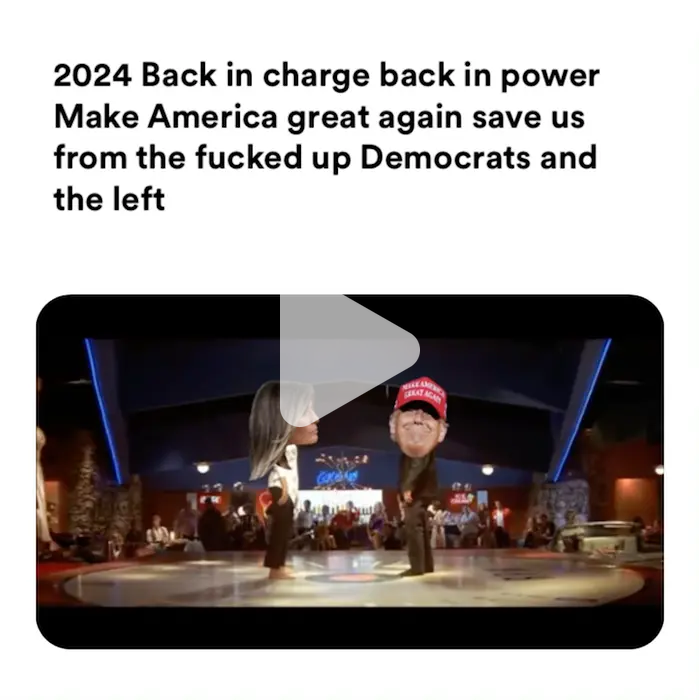 2024 Back in charge back in power Make America great again save us from ...