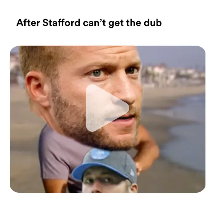 After Stafford can't get the dub video meme - Piñata Farms - The best ...