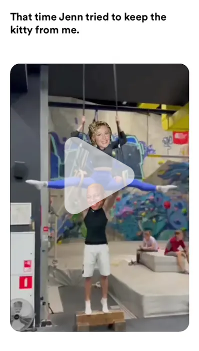 That time Jenn tried to keep the kitty from me. video meme - Piñata ...