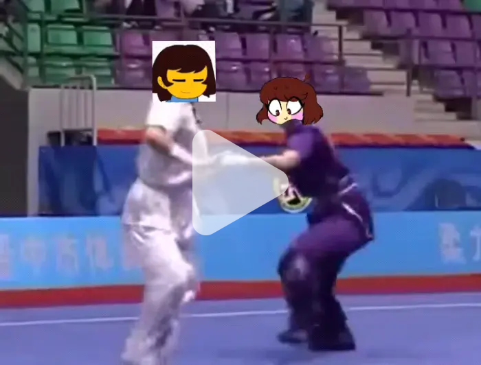 frisk vs Chara video meme - Piñata Farms - The best meme generator and ...