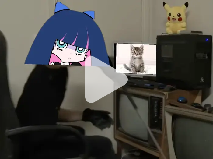 Stocking hitting her computer #pantyandstocking video meme - Piñata ...