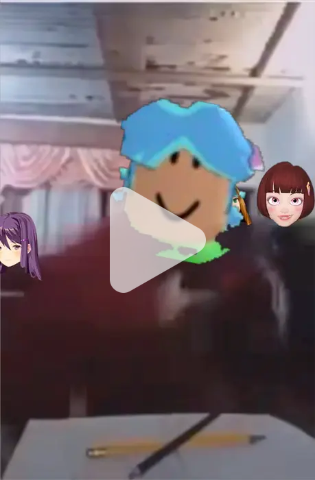 Running from evil sayori! @bandu video meme - Piñata Farms - The best ...