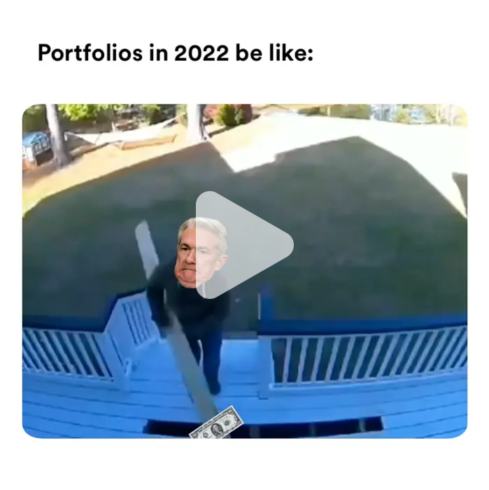 Portfolios in 2022 be like: video meme - Piñata Farms - The best meme ...