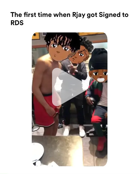 The first time when Rjay got Signed to RDS video meme - Piñata Farms ...