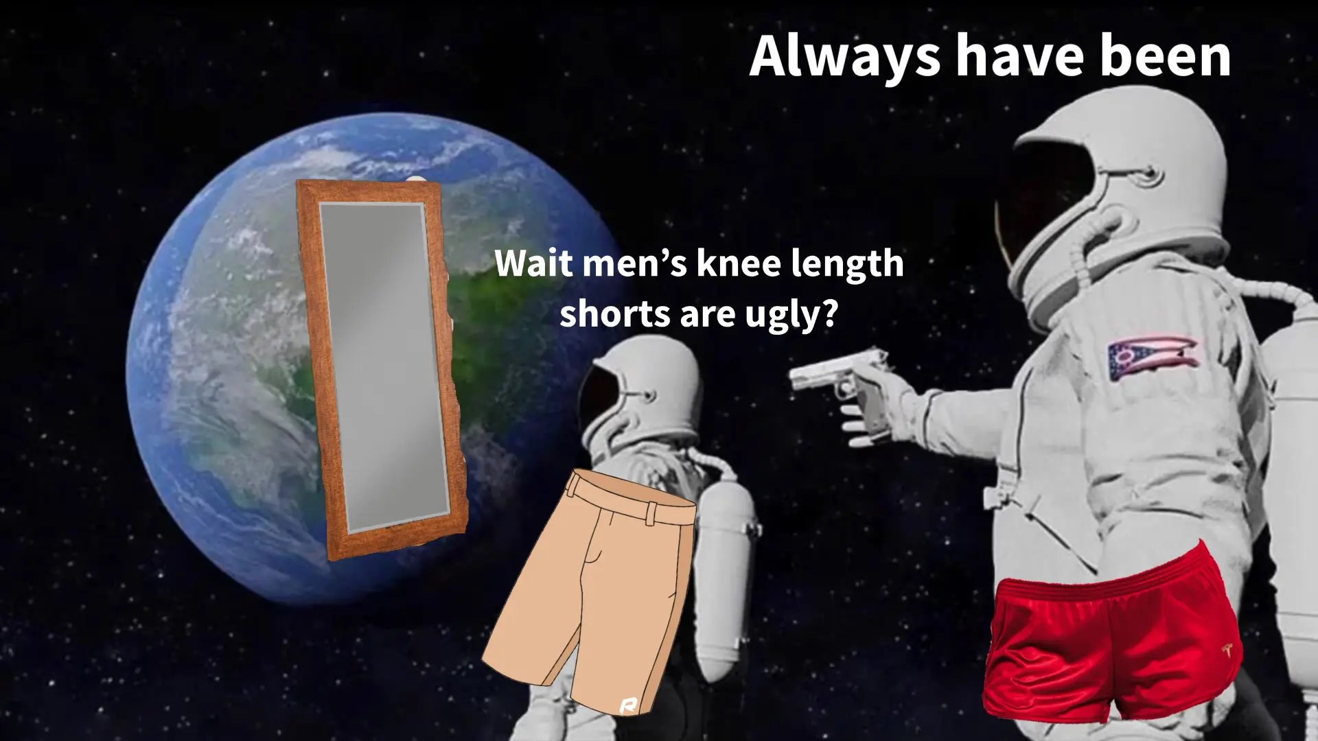 Astronaut Always Has Been Meme Template Pi ata Farms The Best Meme 