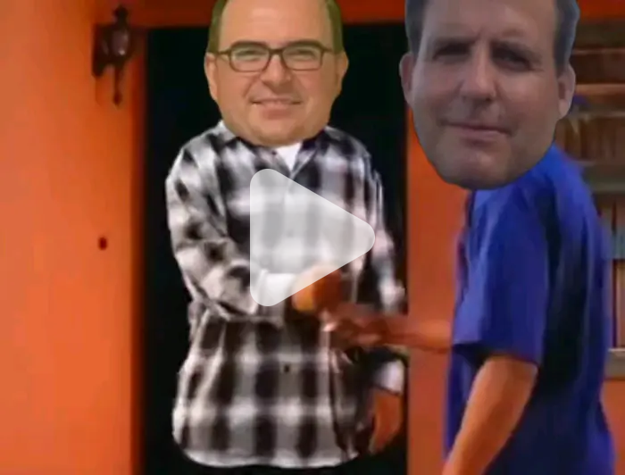 mmat George and wade talking about getting fired video meme - Piñata ...