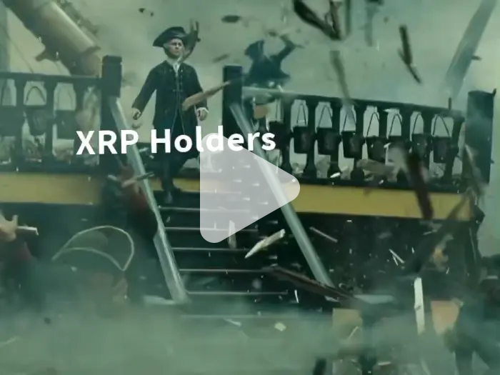 XRP Holders don't Sell even when the market goes to shit video meme ...