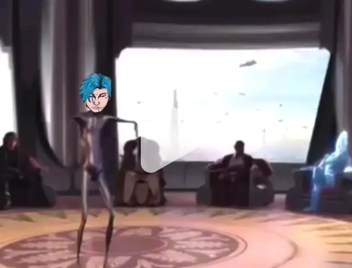 Jace Fawkes dances for Jedi Council video meme - Piñata Farms - The ...