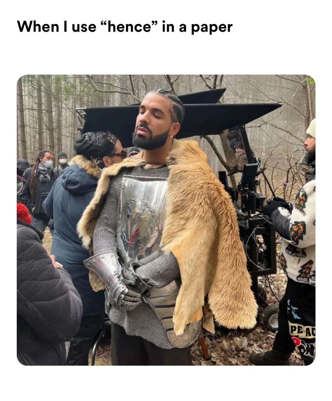 When I use “hence” in a paper meme - Piñata Farms - The best meme ...