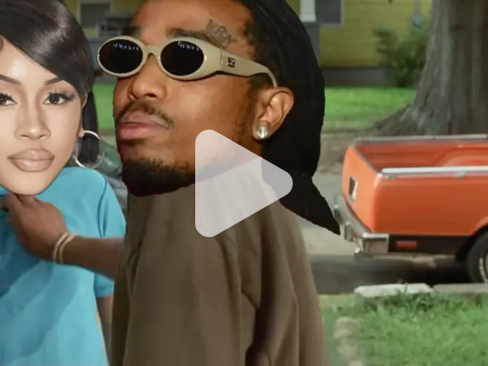 Quavo takes Saweetie’s necklace back video meme - Piñata Farms - The ...