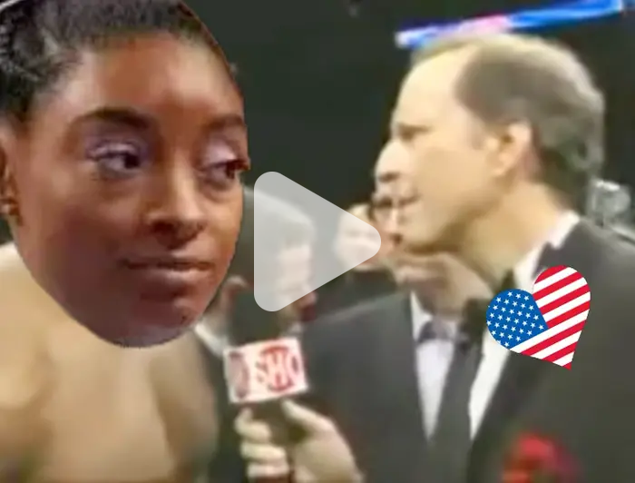 Simone Biles telling us about the twisties video meme - Piñata Farms ...