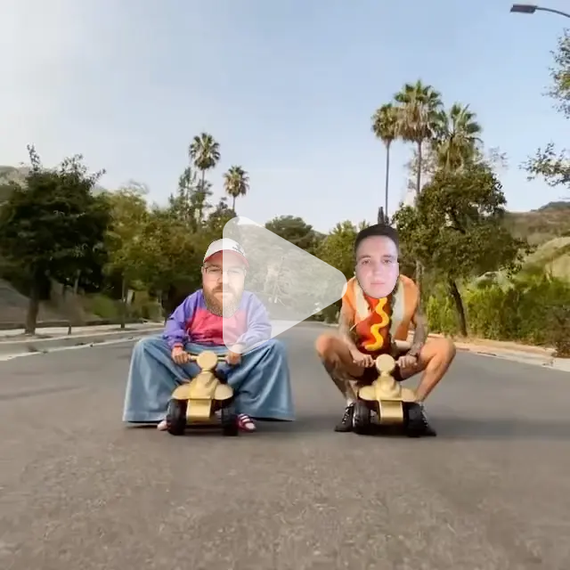 LA street racers @vasiko @alezhka video meme - Piñata Farms - The best ...