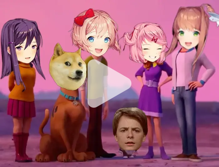 Sayori And Doge Saved The World! @senpai_mcfly #dokidokilteratureclub ...
