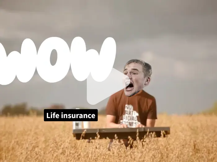 @joeschmidtiv slinging that dairy-free life insurance video meme ...