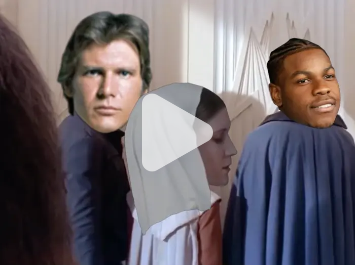 For Star Wars day The force is strong with Me haha video meme - Piñata ...