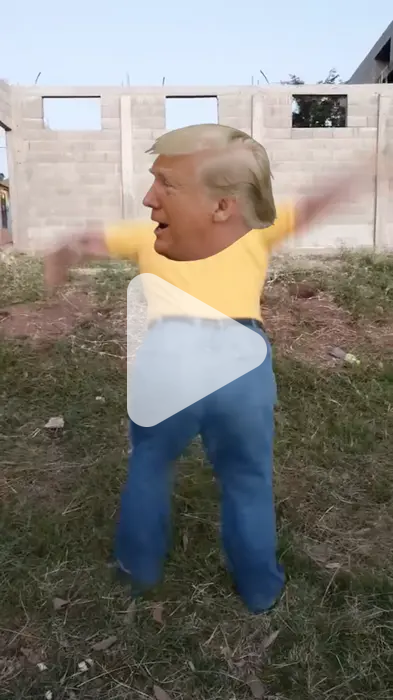 Don Don out in yard, for his daily one hour exercise routine, in the ...