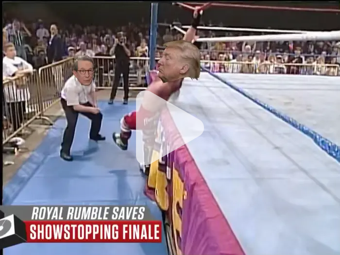 Trump hanging on for dear life... #election video meme - Piñata Farms ...