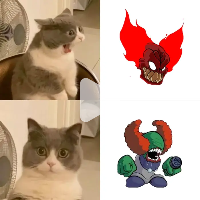 #fnf #tricky #cat video meme - Piñata Farms - The best meme generator ...