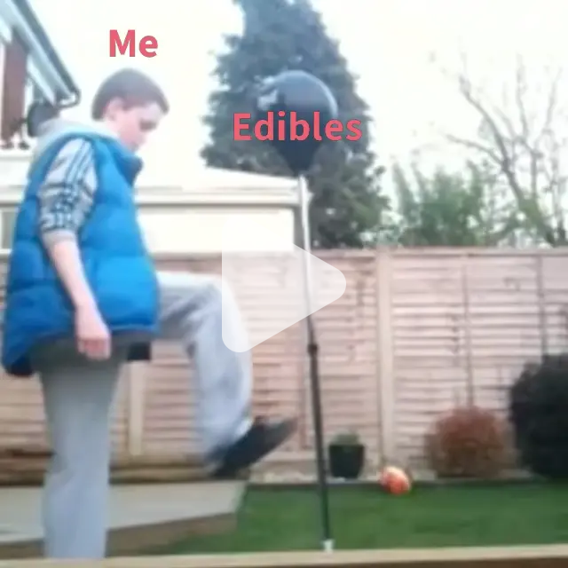 “These edibles ain’t shit” video meme - Piñata Farms - The best meme ...