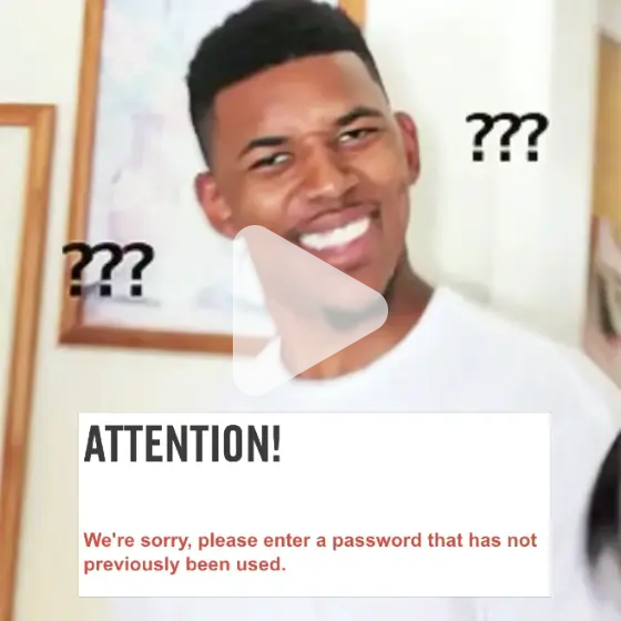 Reset password fail.. I just want to order some Dominos dammit! video ...