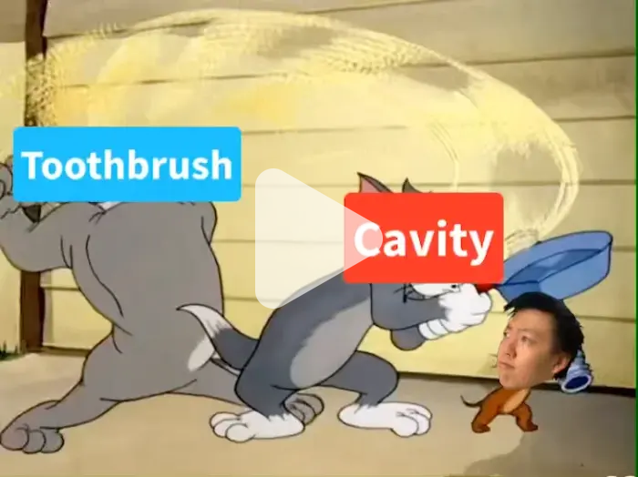 The result of me trying to kill cavity by brushing teeth hard🙄 video ...