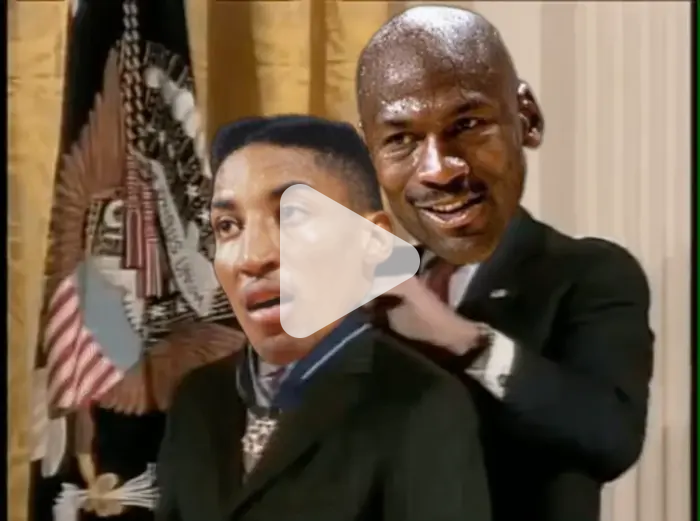 Most Valuable Per Shot Player goes to ... #pippen #$2mWages video meme ...